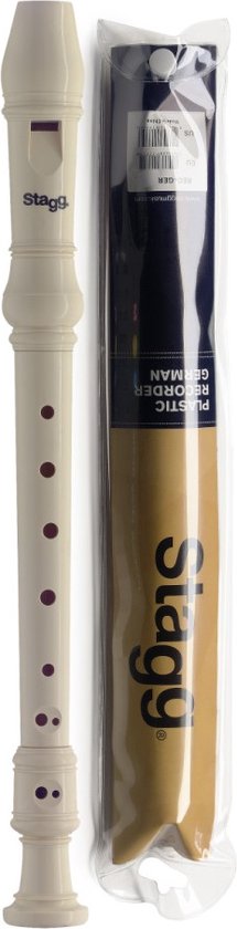 Stagg Recorder German White blaasinstrument | bol.com