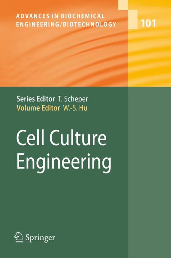 Cell Culture Engineering | 9783540340065 | Wei-Shu Hu | Boeken | bol