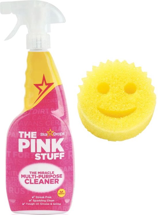 Combinatieset: The Pink Stuff - Multi-Purpose Cleaner Spray + Scrub ...