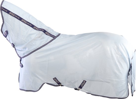 Horseware Vliegendeken Amigo Bug Rug Xl - Lichtblauw - 198 | bol.com