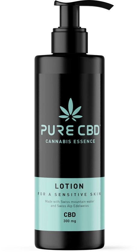 Pure CBD Lotion full spectrum - Swiss Quality - cannabis lotion ...