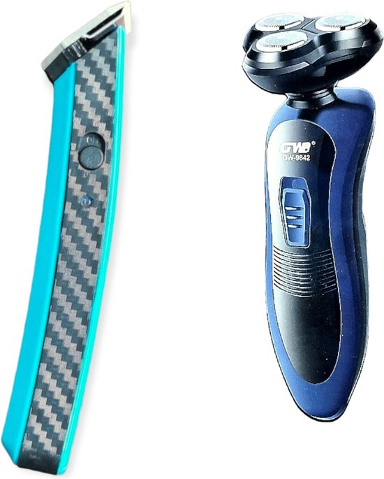 GW Haar Trimmer + GW Scheerapparaat + Extra Shaver Balde - Hair Trimmer ...
