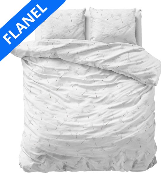 Housse de couette en flanelle Dream Textiles - Plumes à un seul duvet ...