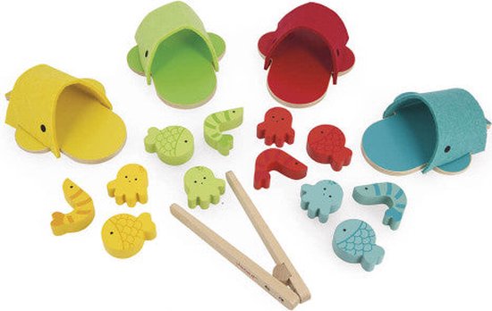 Janod Colour Matching Game | Walvissen | Games | bol.com