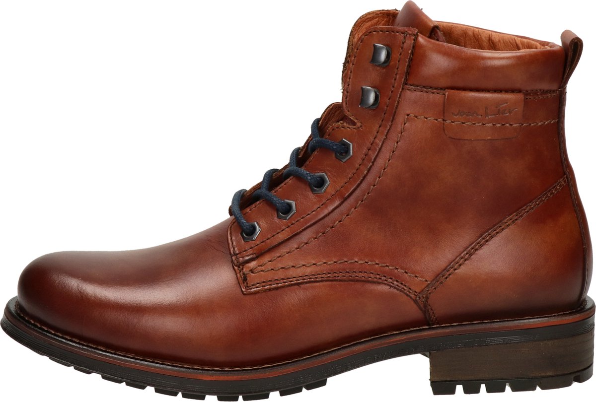 Van Lier Fritz heren veterboot - Cognac - Maat 41 | bol.com