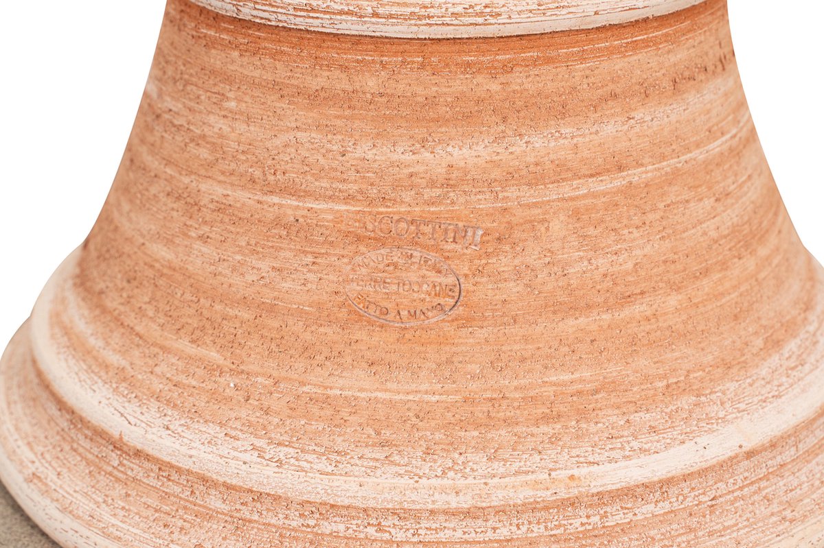 Fontein muur fontein uit de grond in terracotta 100% Made in Italy ...