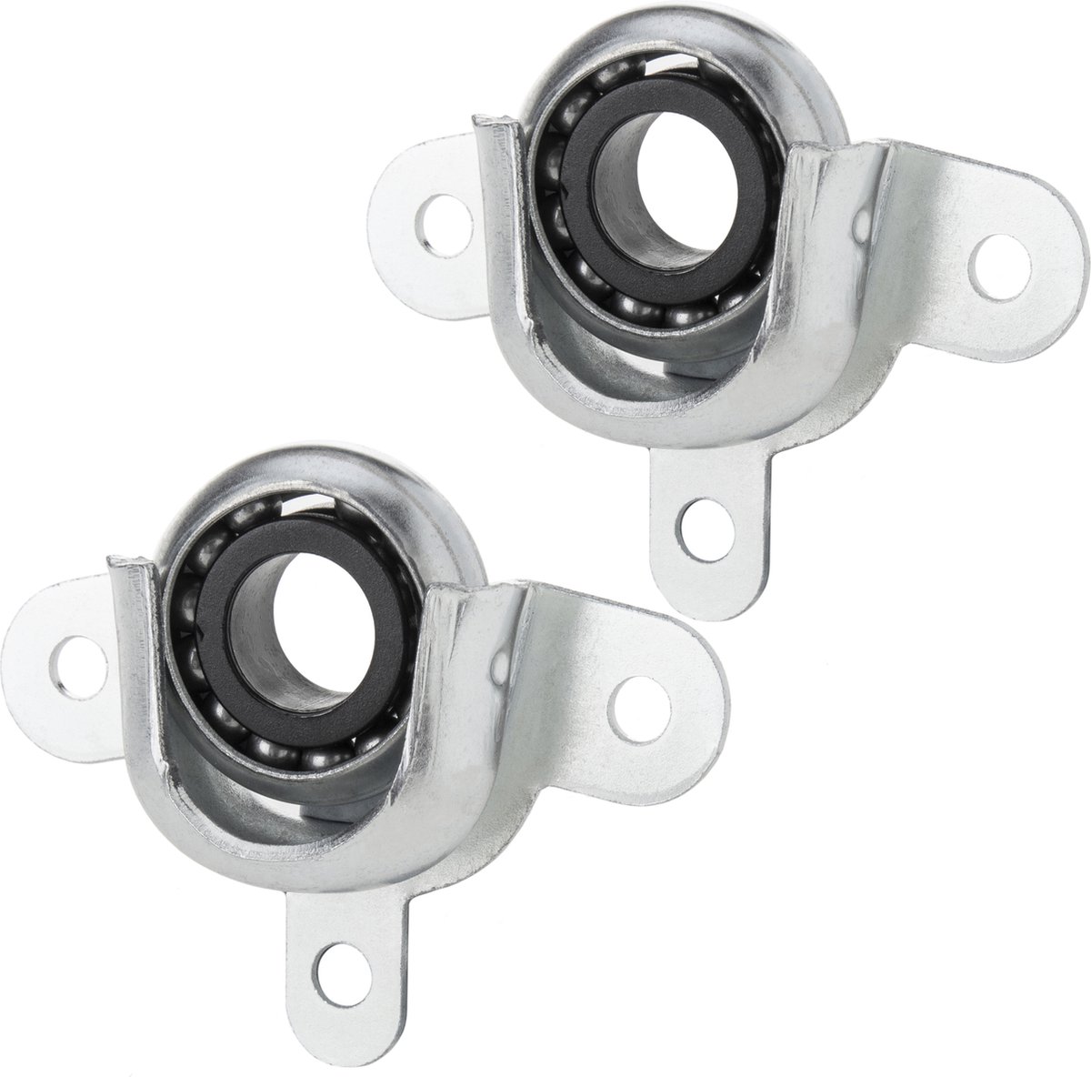 PrimeMatik - Metalen steun met rollagers voor rolluikschijf | bol.com
