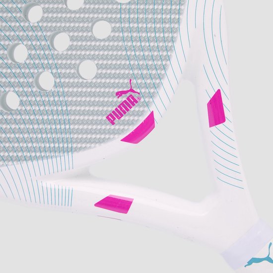 Puma Solar Court Padel Racket - Wit/Roze | bol.com