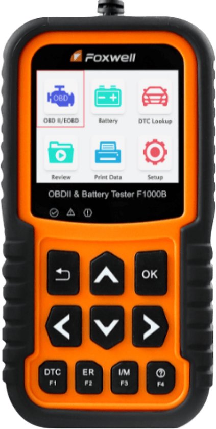 Foxwell F1000B Accutester / Code Reader Nederlands | bol