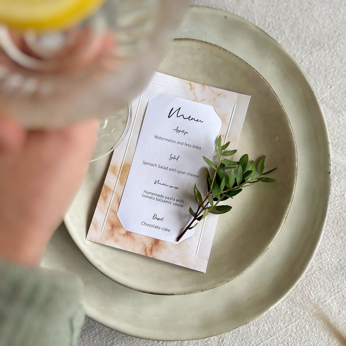 Florence Marble Cardstock Beige 200g 50pcs | bol.com