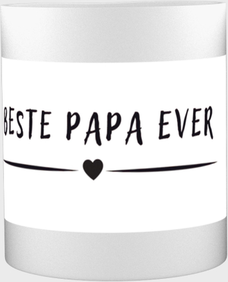 Beste papa ever Mok met opdruk - papa/vader - father - leuk cadeau voor ...