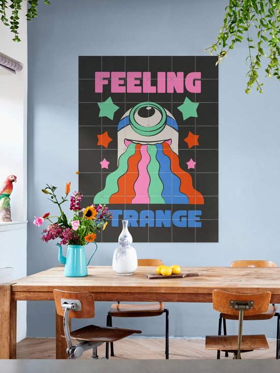 IXXI Feeling Strange I - Wanddecoratie - Kinderen - 100 x 140 cm | bol