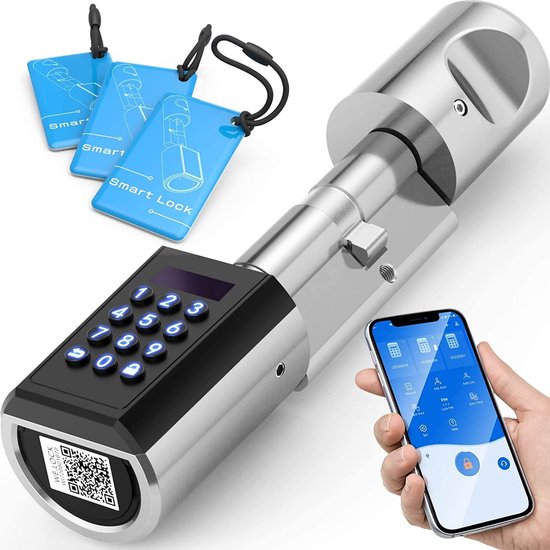 RUILON Intelligent slot, Smart Lock, elektrisch deurslot, digitaal slot ...