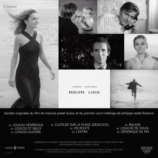 Philippe Sarde - Loulou (LP) (Limited Edition), Philippe Sarde | Muziek ...