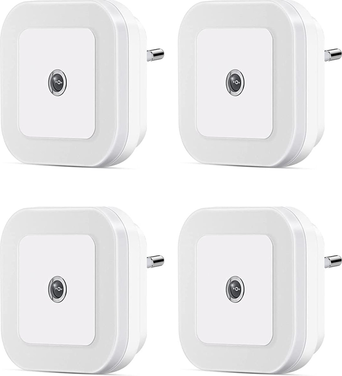 Quality Needz - LED Nachtlampje - 4 Stuks - Voordeelverpakking ...