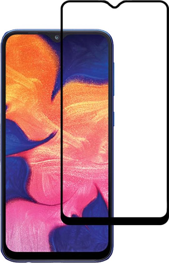 Smartphonica Samsung Galaxy A10 full cover tempered glass screenprotector van gehard... | bol.com