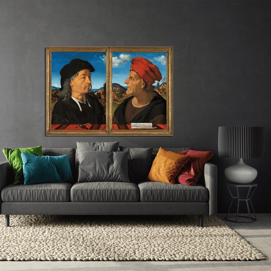Peinture / Affiche Portraits de Giuliano et Francesco Giamberti da ...