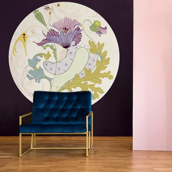 Artdeco behang cirkel 148 cm | bol.com