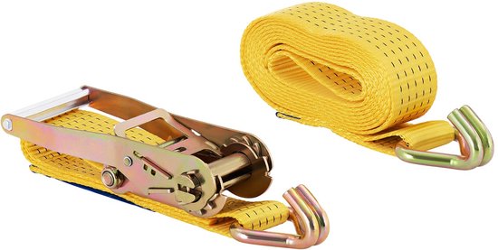 MSW 4 cinchas con tensor de carraca - Ladingzekering - 4 m (3,5 m de ...