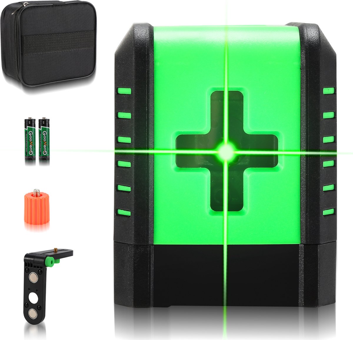 Kruislijnlaser met zelfnivellerende+inclinatiefunctie, pulsfunctie ...