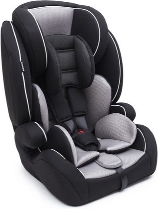 Autostoeltje - 9 tot 36 kg - groep 1 2 3 - grijs | bol.com