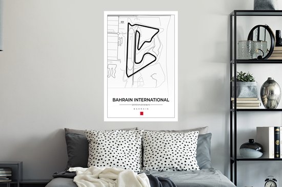 Muurstickers - Sticker Folie - Formule 1 - Racebaan - Bahrain ...