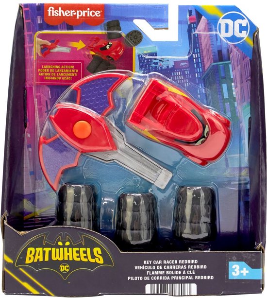 FISHER PRICE BATWHEELS KEY CAR RACERS ASSORTED. | Games | bol