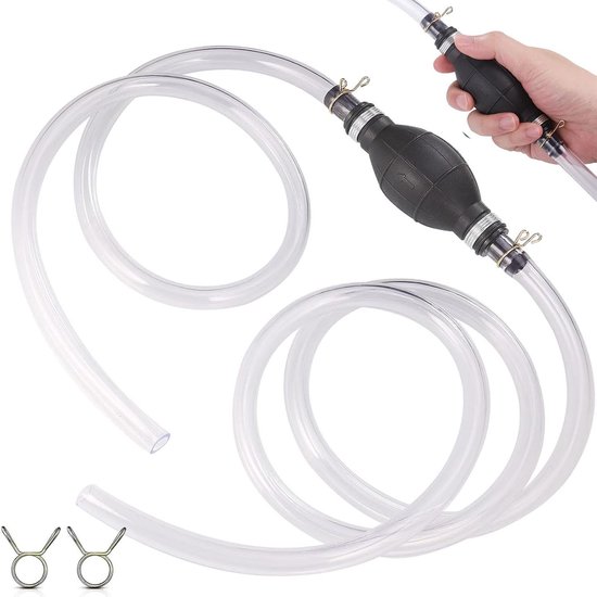 Handpomp olie met PVC-slang - 2m universele handbrandstof pomp voor ...