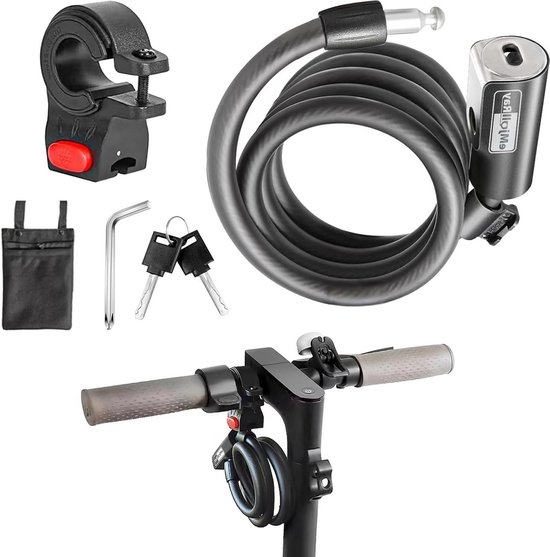 Fietsslot Elektrische Step Slot - Hoog Veiligheidsniveau - 2 Stuks | bol