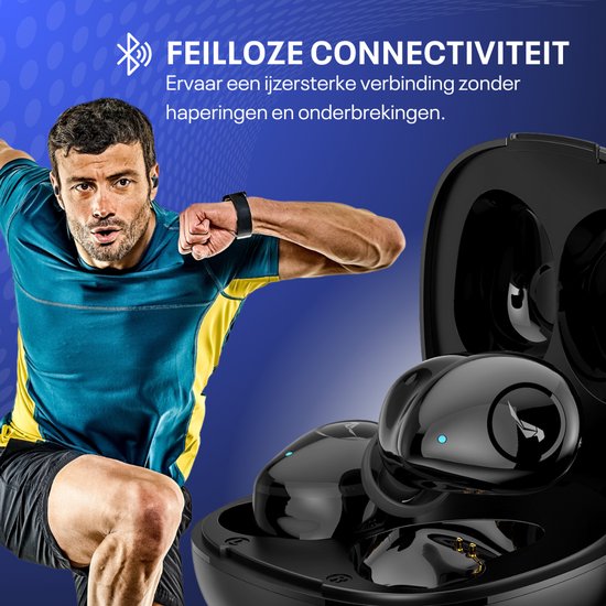 Picolet Genius - Draadloze Oordopjes - Hi-Res Geluid - Oortjes ...