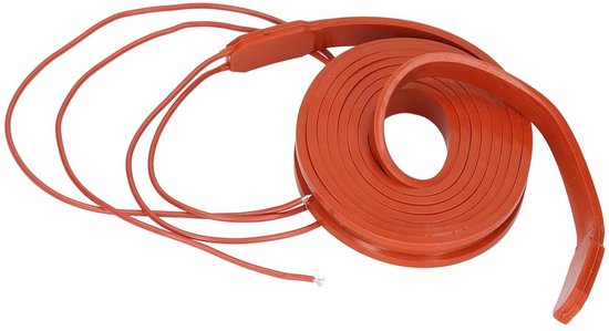 Siliconen verwarmingsgordel met betrouwbare isolatie - 220 V AC ...