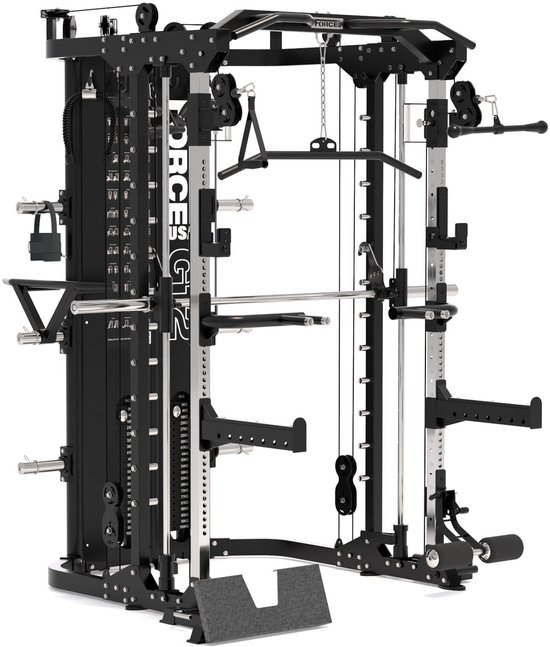 Force USA Krachtstation G12 V2 Alles-in-één Trainer - Power Rack, Smith ...