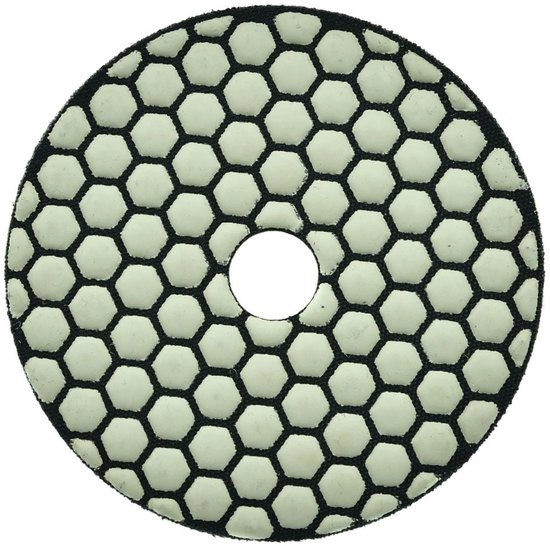 Pad de polissage Diamond GEKO - 100 mm - Utilisation à sec - Fixation ...