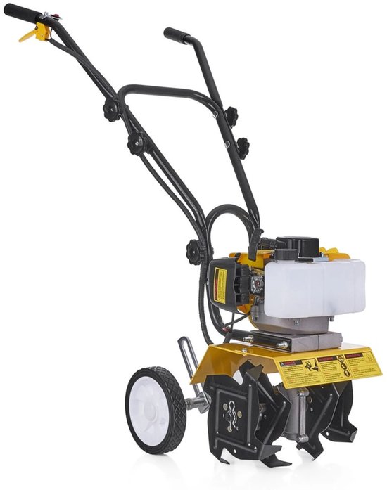 GEKO Benzine tuinfrees - 28 cm werkbreedte - 4 messen - 5-10 cm diepte ...