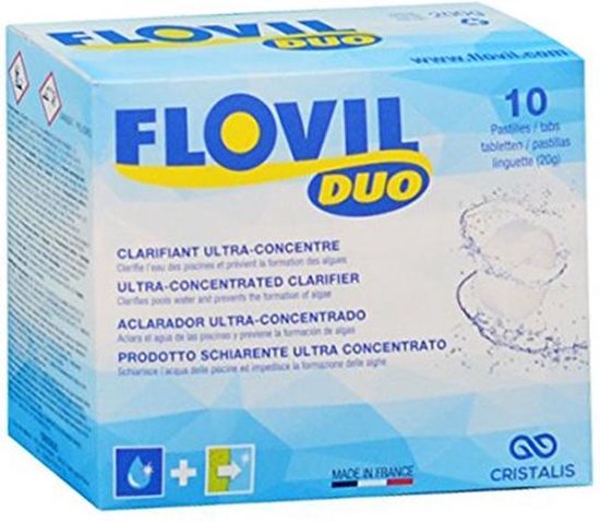 Flovil Duo floculant et anti-algues pour piscines | bol.com