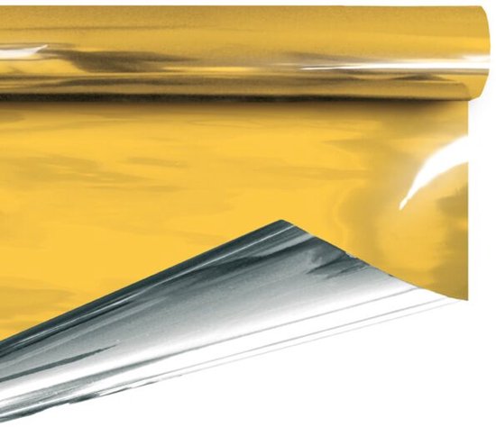 Hoogglans Inpakfolie Goud – Luxe Plastic Inpakfolie | 69 cm / 50 m | bol