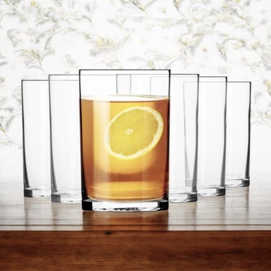 Waterglazen, drinkglazen, theeglazen, set van 6, 250 ml, essential collection, perfect... | bol