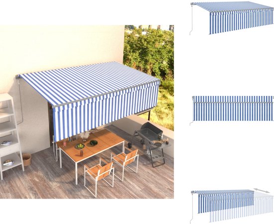 vidaXL Uitschuifbare Luifel - Uitschuifbare Luifels - Uittrekbare Luifel - Uittrekbare... | bol