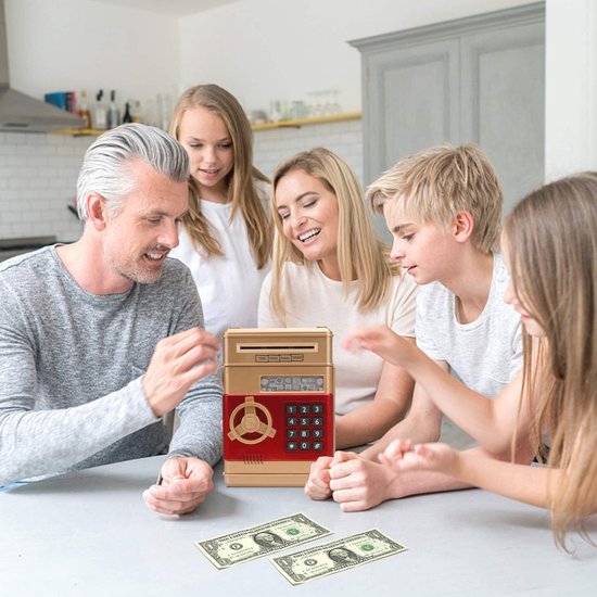 Elektronische Spaarpot voor Kinderen - Mini ATM met ...