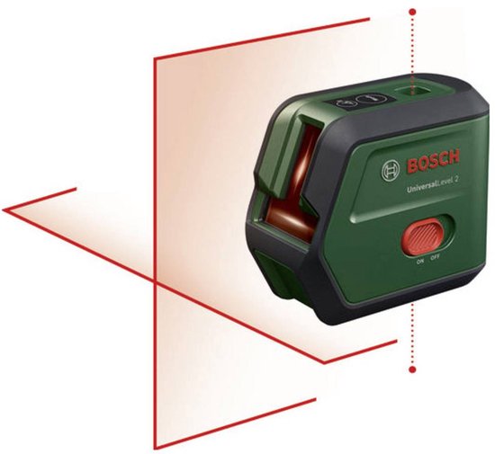 Bosch Home and Garden UniversalLevel 2 Kruislijnlaser Reikwijdte (max ...