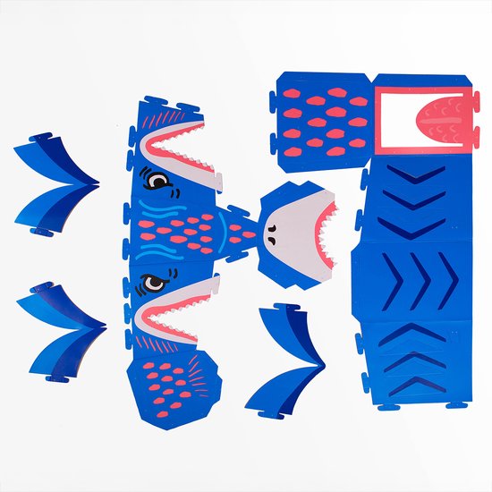 Omy masker 3D - haai | bol