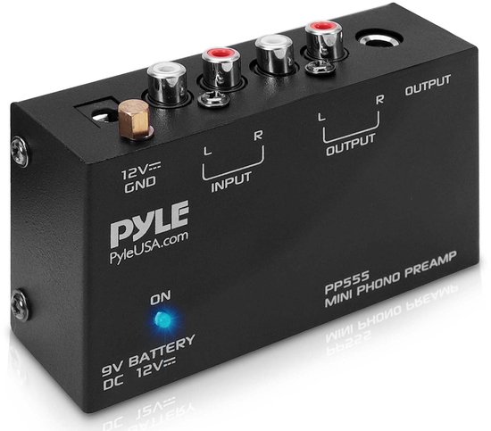 Pyle Audio Versterker- Stereo Versterker- RCA Ingang- RCA Uitgang- 9V ...