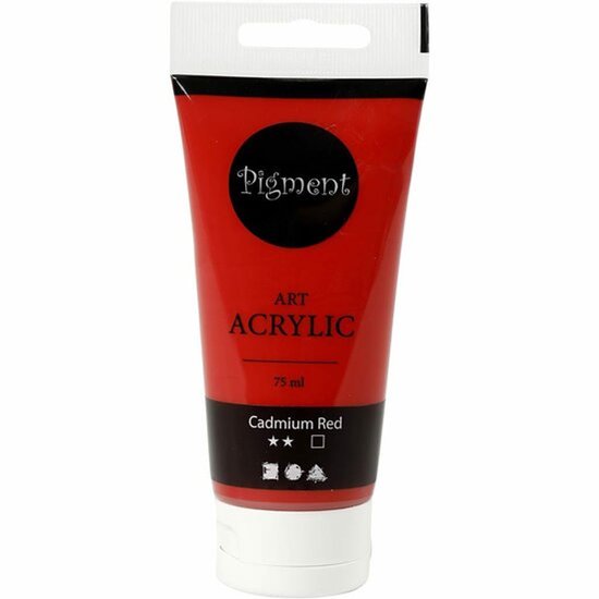 Acrylverf – Rode Verf – Acrylaatverf – Acrylic paint – Hobbyverf ...