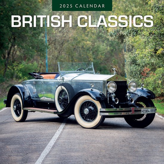 British Classics Kalender 2025 | bol
