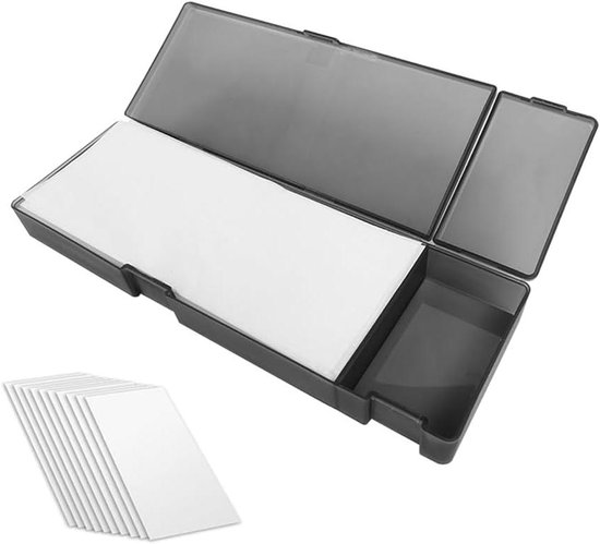 Miniatuur nat palet – houd verf langer vochtig – 60 hydrovellen – zwart ...