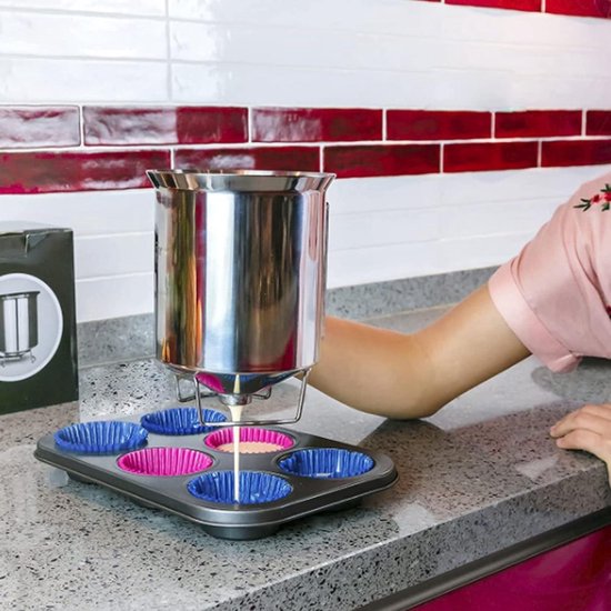 Stainless Steel Cake Dough Portioner - Baking DIY Tool for Making Cakes ...