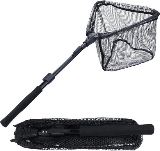 Opvouwbaar Telescopisch Visnet voor Veilig Vissen - Nylon Materiaal ...