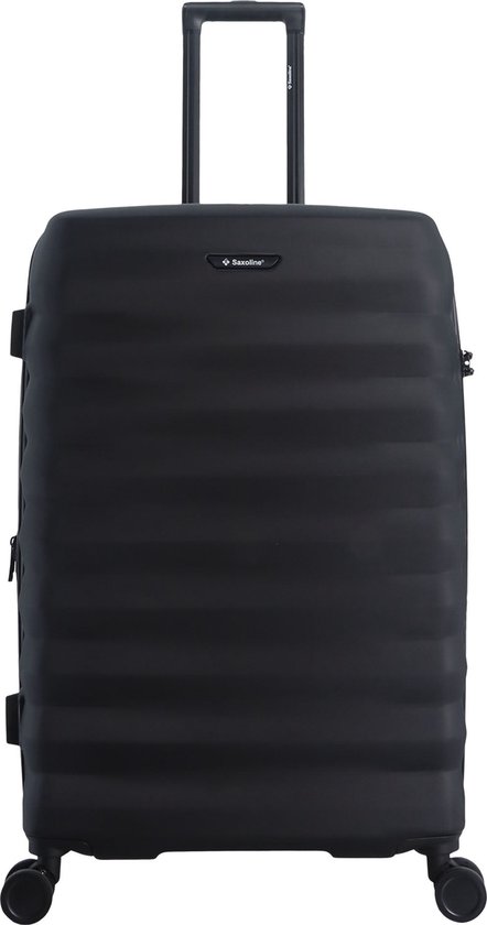 Saxoline - Flow | Harde koffer / Reiskoffer - 61L - Medium - Zwart ...