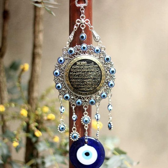 Blue Eye Blessing Amulet Wall Hanging for Home Decoration and ...