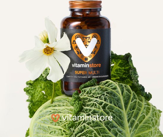 Vitaminstore - Super Multi (multivitamine) - 120 tabletten | bol